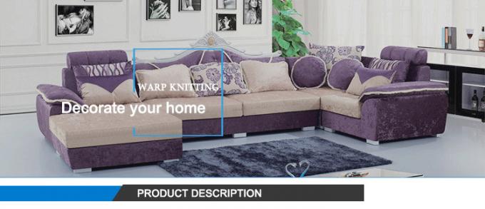 Warp Knitted Polyester Brushed Back Satin Fabric For Home Textile And ...